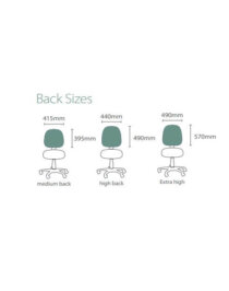 Gregory Inca Office Chairs - Back Centre